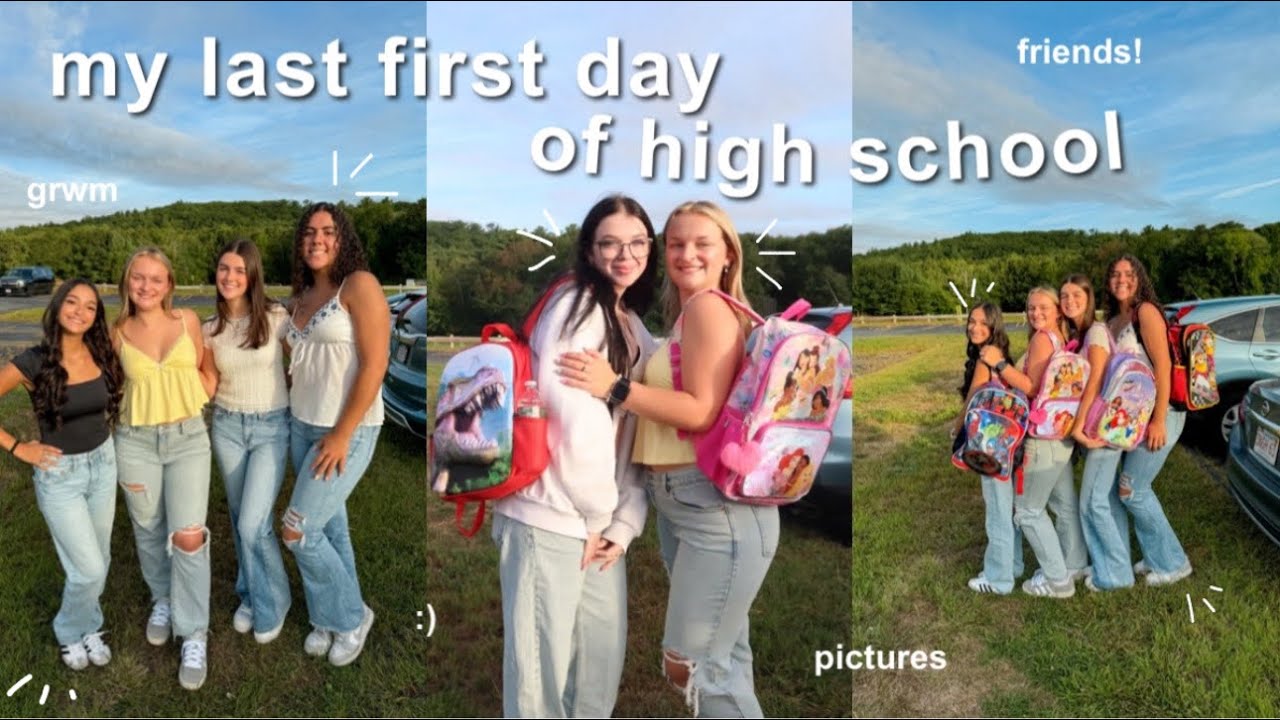 my last first day of high school | SENIOR YEAR - YouTube