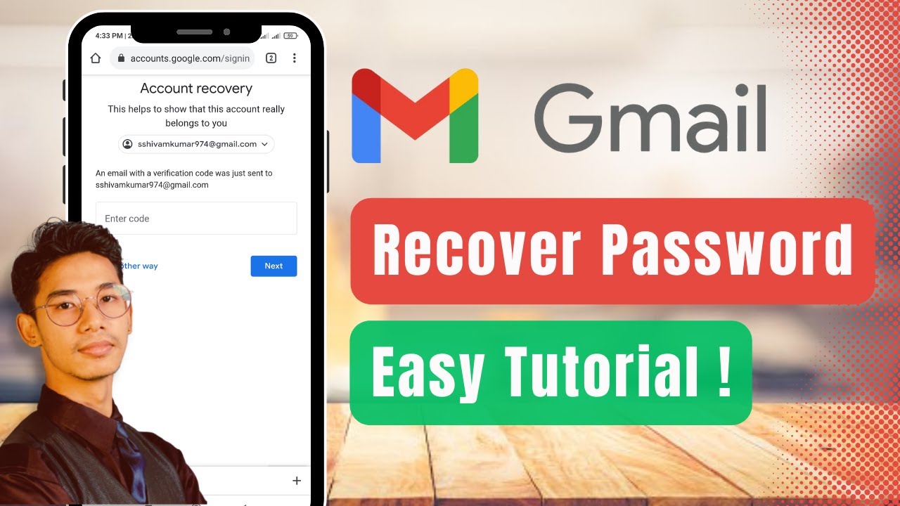 How to Recover Gmail Password ! - YouTube