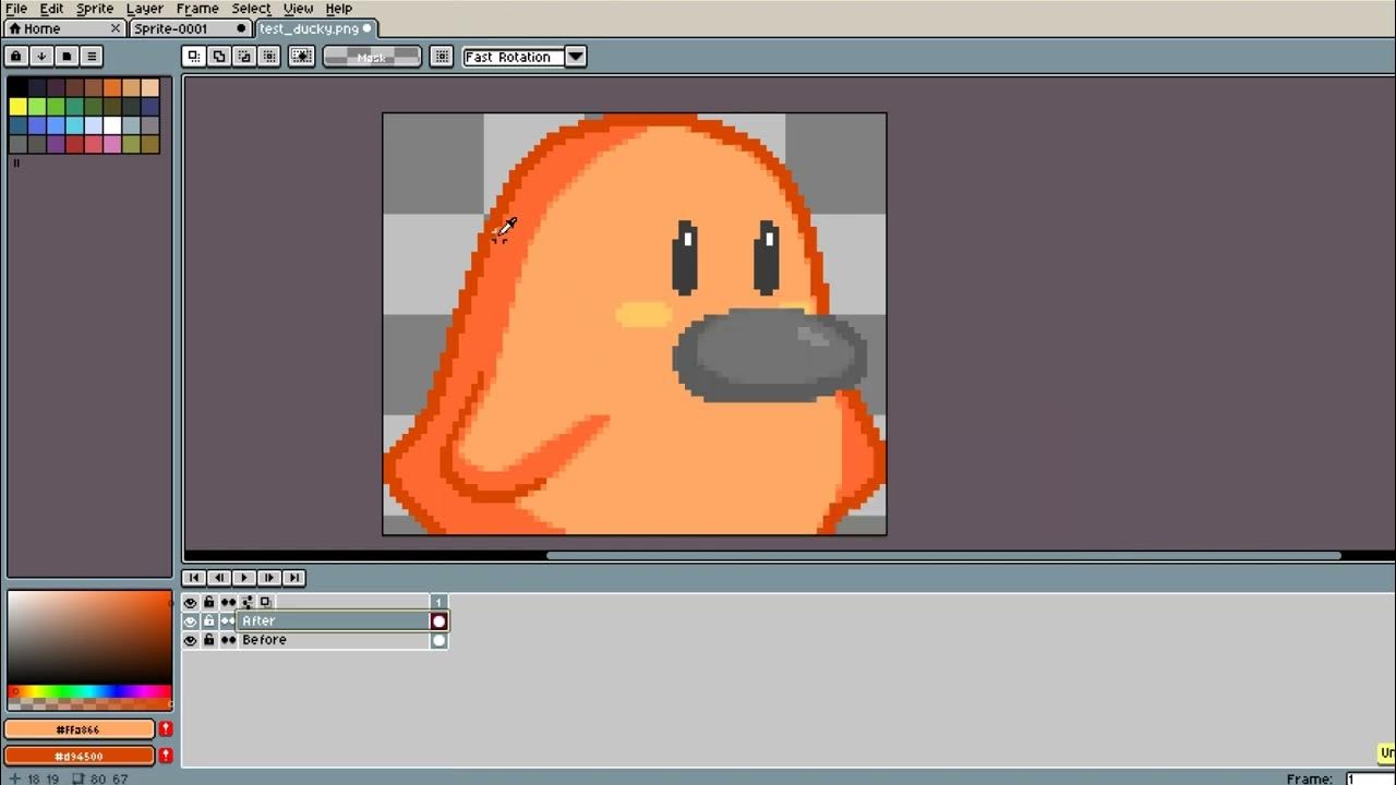 C.T. Anti-Aliasing for Aseprite - Automatic pixel art anti-aliasing - YouTube