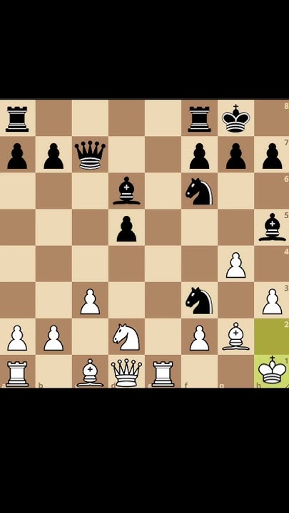 Chess tactics - discovered attack - YouTube