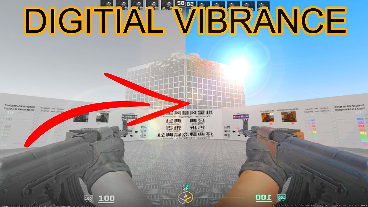 DIGITIAL VIBRANCE csgo2 / MAS saturacion - YouTube