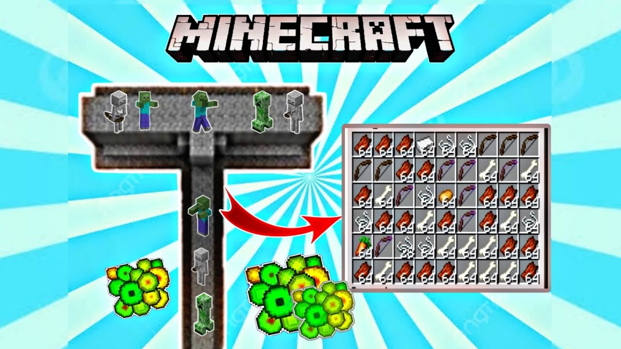 Minecraft - MOB XP FARM TUTORIAL! 1.20 (Without mob spawner) - YouTube