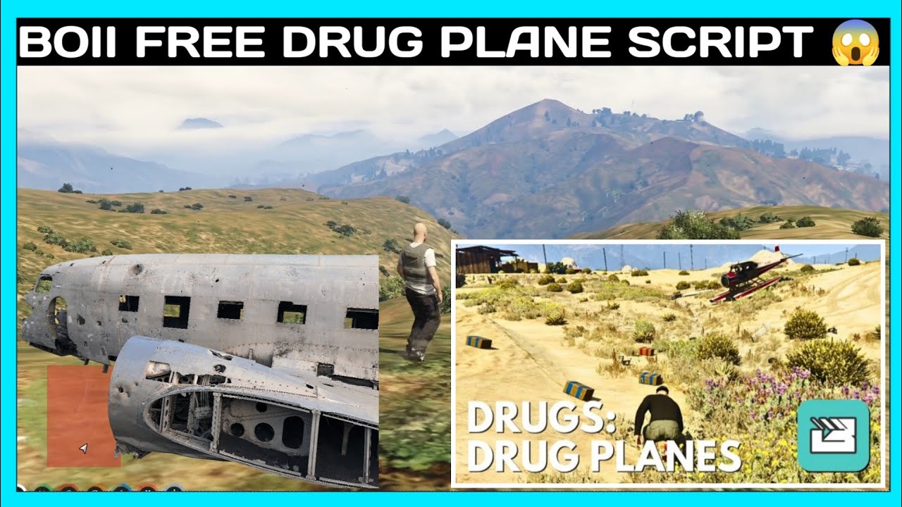 BOII DRUG PLANE SCRIPT 😱 *FREE* | FiveM Roleplay Scripts | FiveM ...