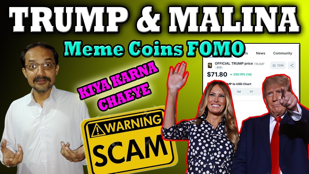 Trump and Malina meme coin - Scam or Not - What happen in Future - YouTube