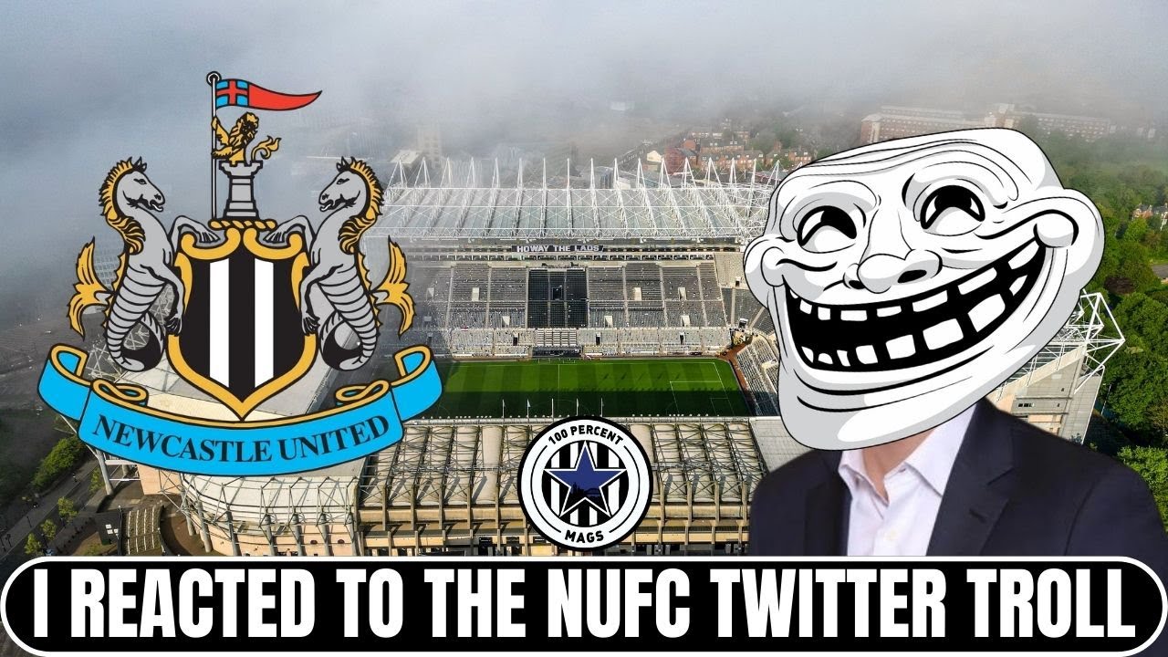 I Reacted to The NUFC TWITTER TROLL ⚠ - YouTube