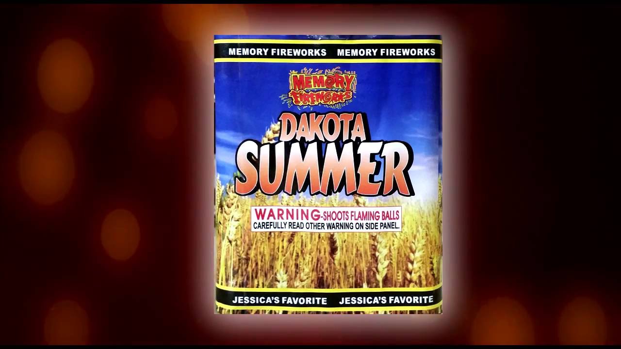 Dakota Summer - Memory Fireworks 200 gram multi-shot - YouTube
