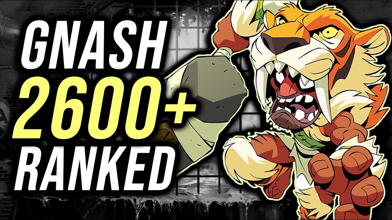 PAY TO WIN SKIN!! | RANK 1 GNASH | Brawlhalla Pro Ranked 1v1 - YouTube