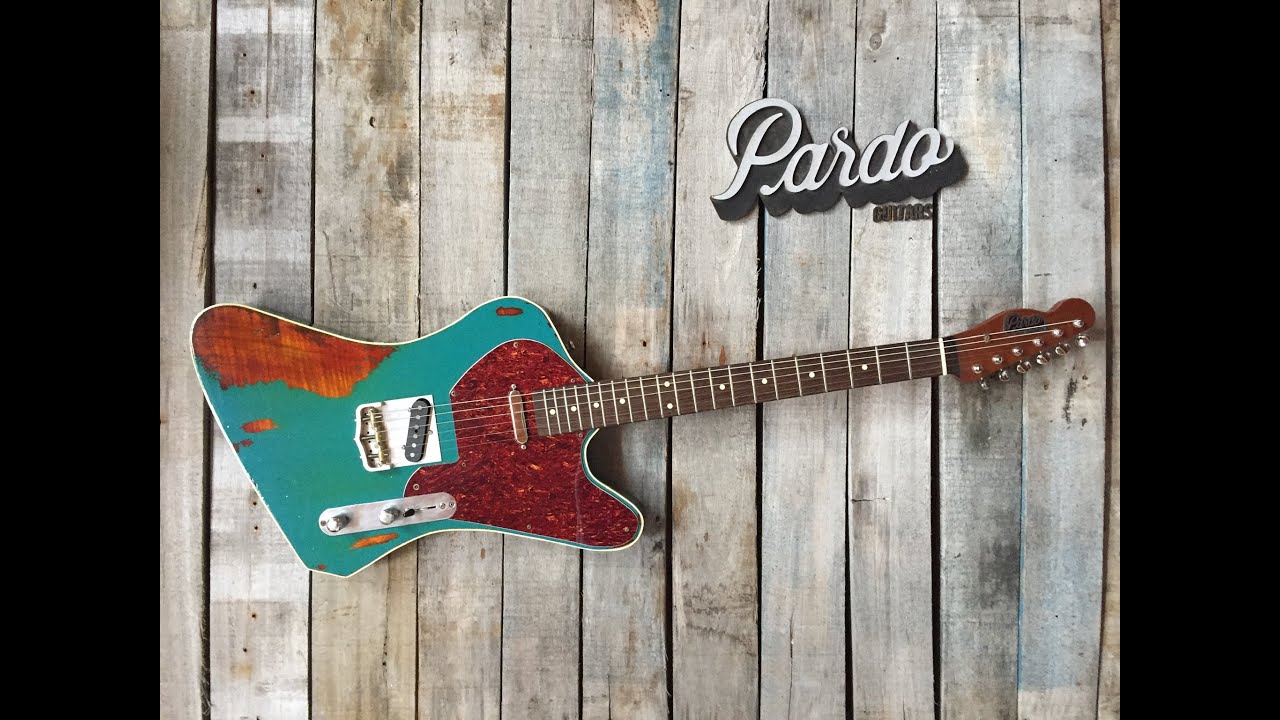 Pardo Guitars - Firecaster - soundcheck - YouTube