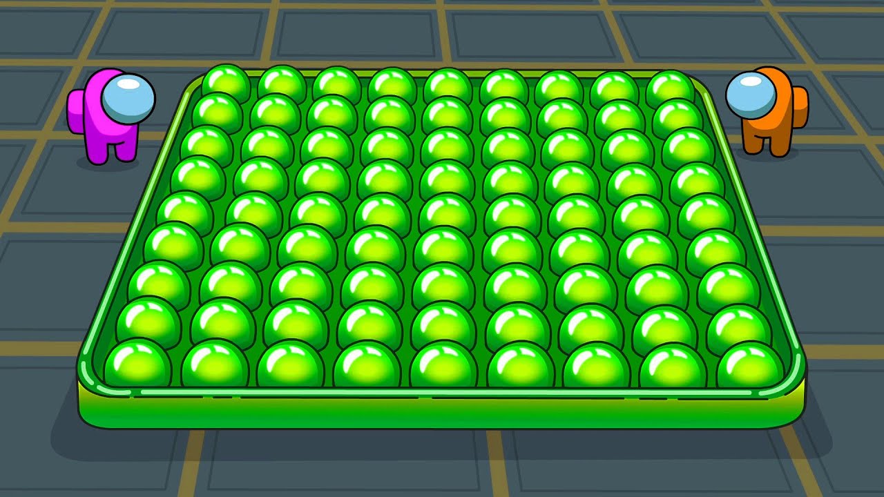 GREEN MEGA POPIT | Among Us😁 - YouTube