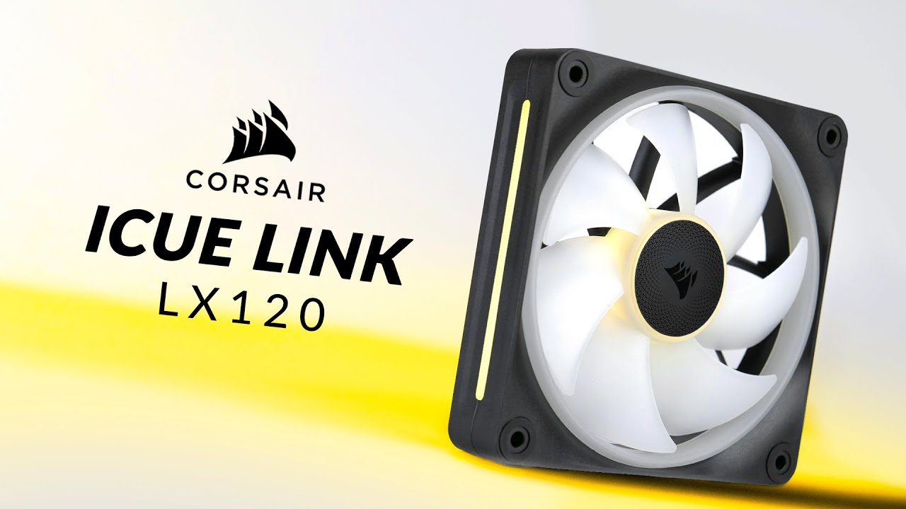 Corsair Finally Learned! Corsair iCUE Link LX120 Review - YouTube