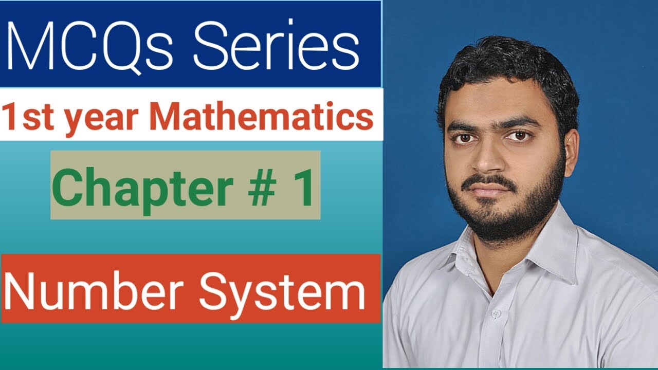 11th Class Math-Important MCQs Part 1||1st year Math Ch#1 Board MCQs ...