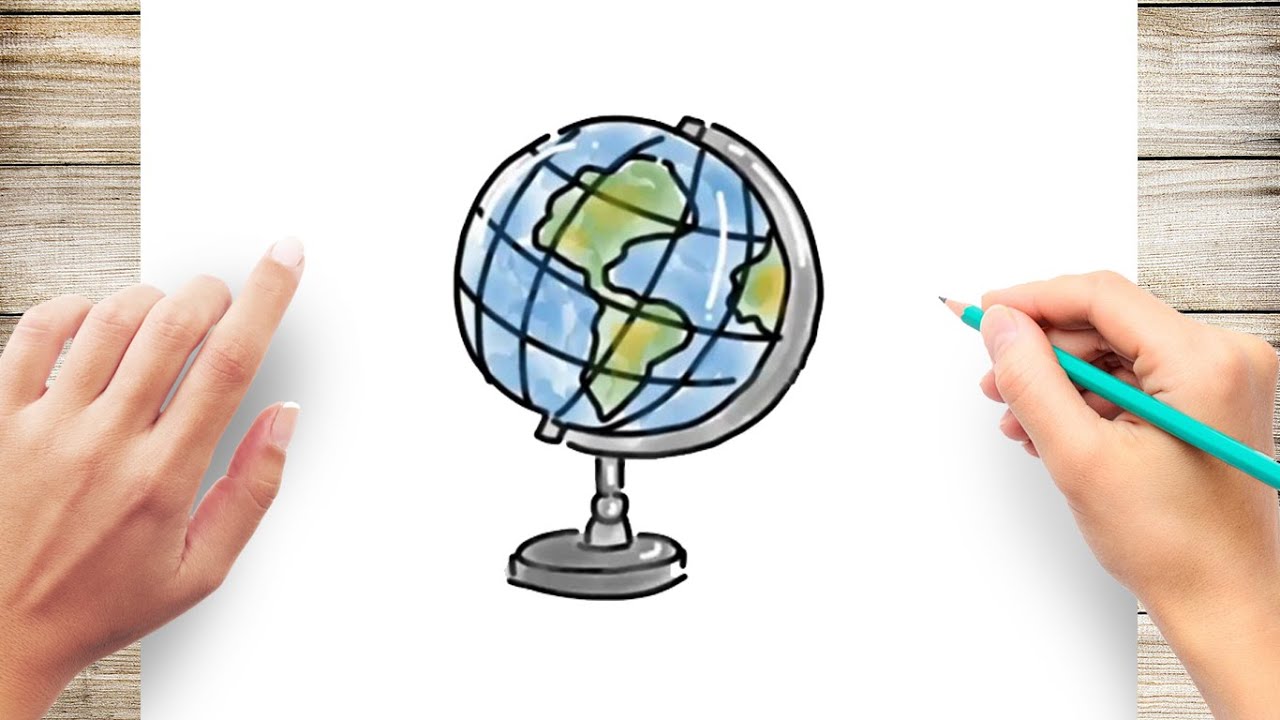 How To Draw Easy Globe YouTube how-to-draw-easy-globe-youtube