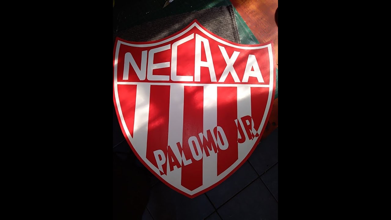 Escudo Necaxa en MDF - YouTube