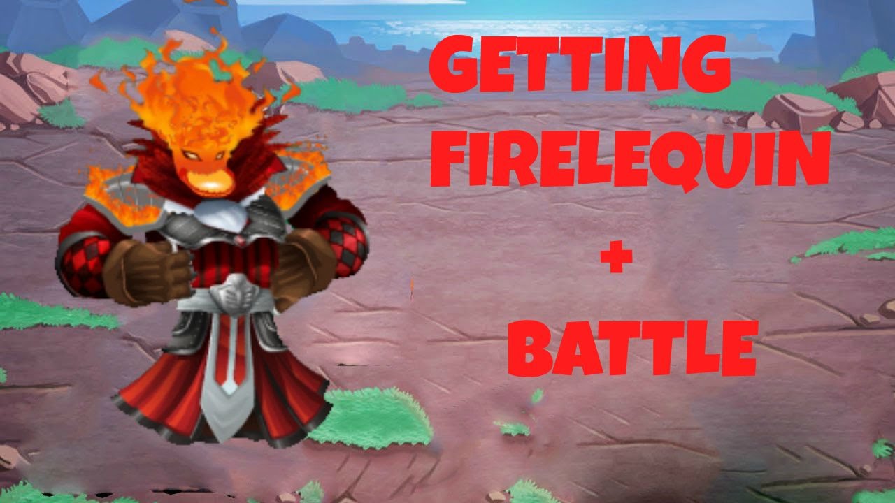 Monster legends - Getting Firelequin + battle - YouTube