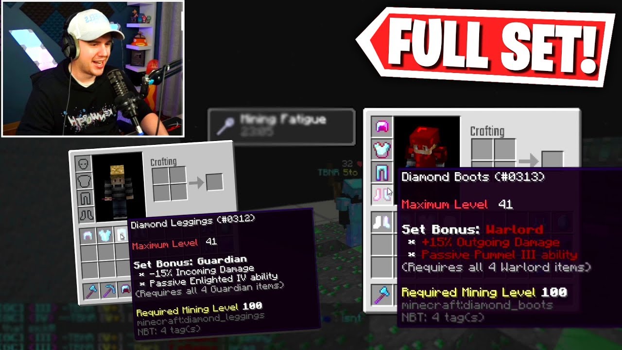 I got BOTH FULL NEW ARMOR sets on Cosmic Prisons!! - YouTube