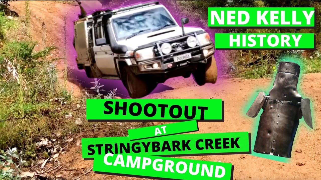 NED KELLY IS BACK in the HIGH COUNTY, Stringybark Creek camping, 4x4ing ...