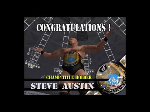 WWF Raw Ending Xbox 2001 PC Stone Cold Steve Austin Wins The WWF ...