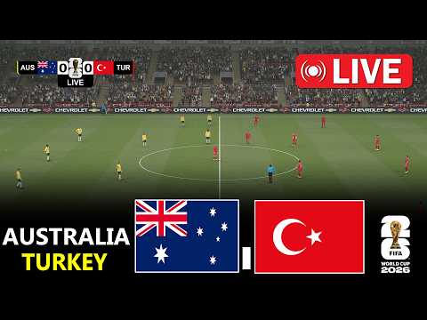 Australia vs Turkey | World Cup 2026 | Full Match Streaming | Video Game - Simulation