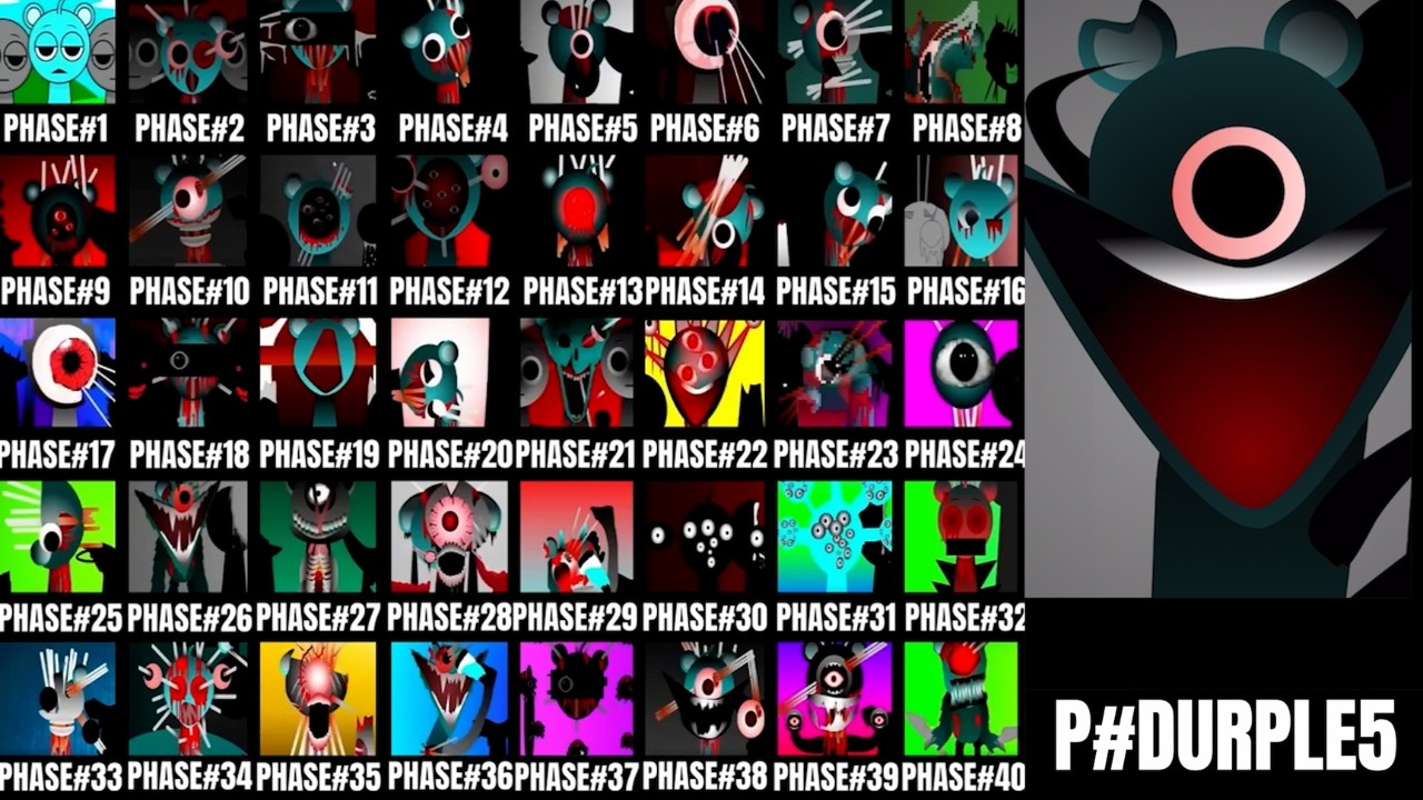 Incredibox Sprunki - Phases 1 - Durple 5 (Bonus Mode) - YouTube