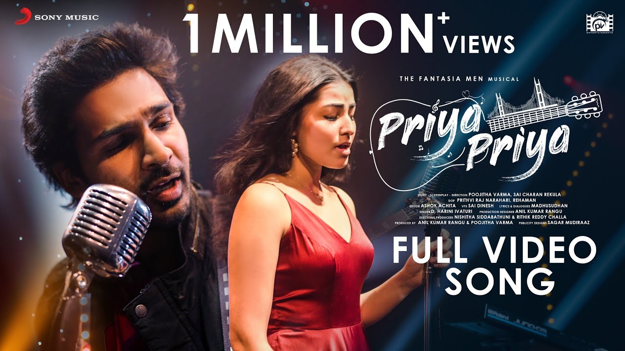 Priya Priya Video Song - Abhimanyu & Divya | Poojitha Varma | Anil Rangu | The Fantasia Men ...
