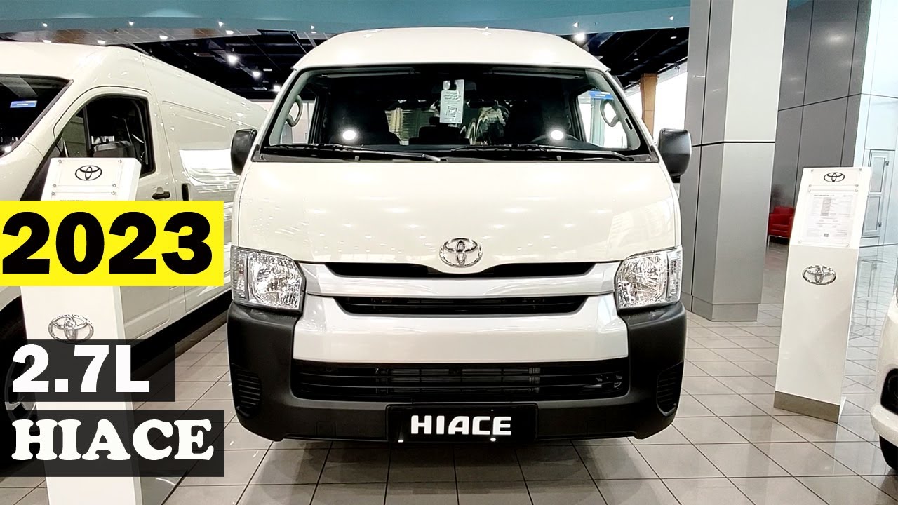 Just Arrived 2023 Toyota Hiace New Toyota Hiace Panel Van 2 7L