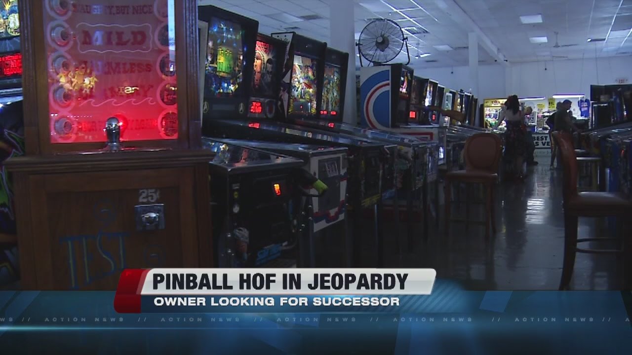 Pinball museum in jeopardy - YouTube