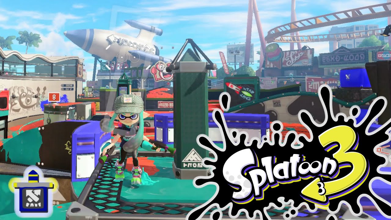 Tower Control on Wahoo World and Undertow Spillway - Splatoon 3 ...