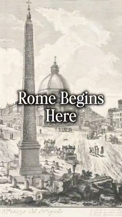The Original Entrance to Rome | Porta del Popolo Explained - YouTube