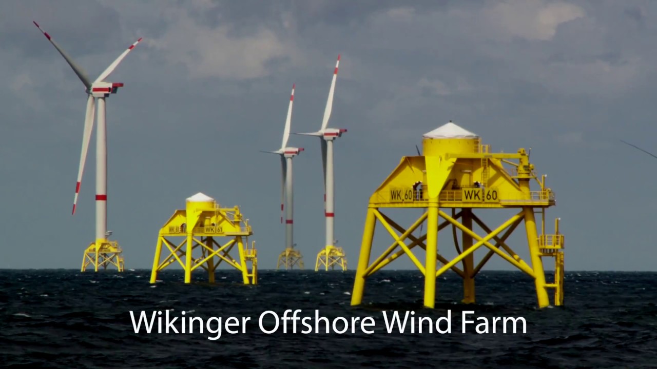 Wikinger Offshore Wind Farm Installation - short - YouTube