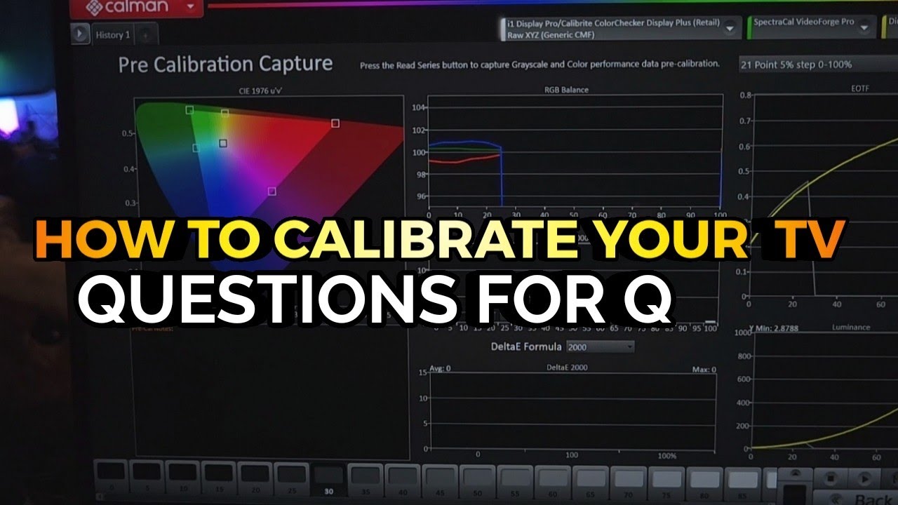 How To Calibrate Your TV | Questions For Q - YouTube