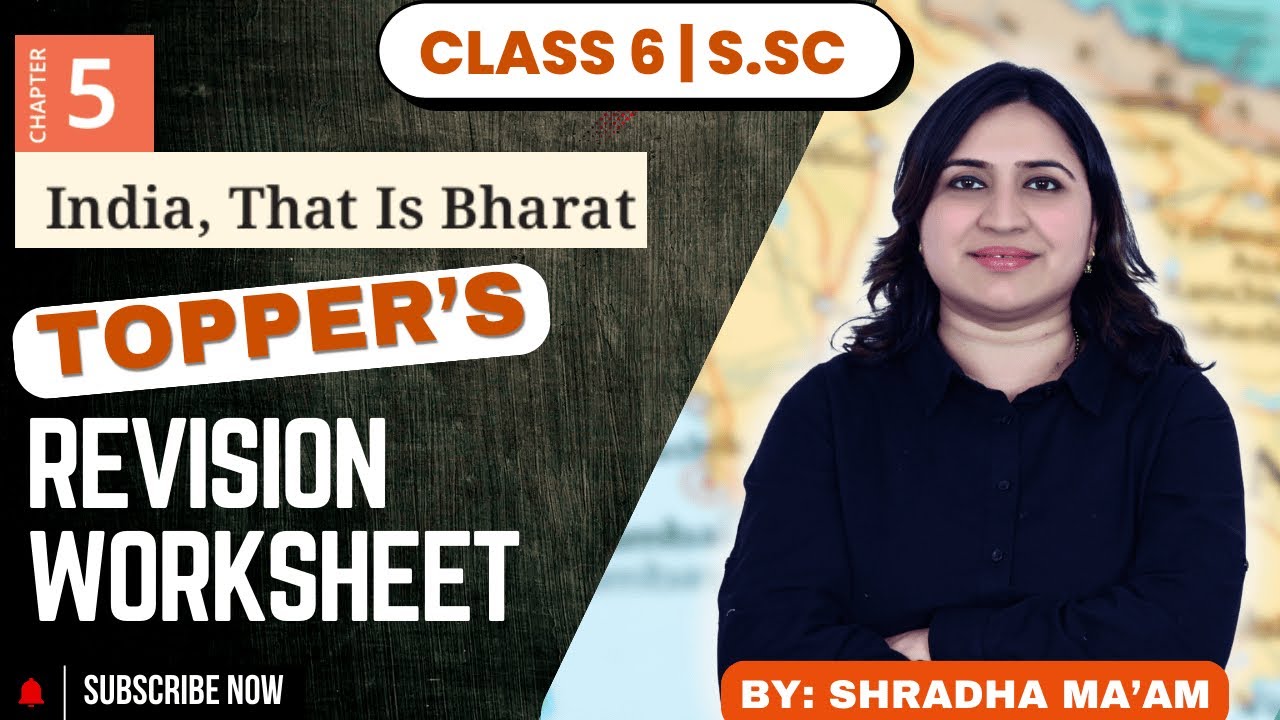 Class 6 SST Chapter 5: India That Is Bharat — NCERT Solutions, MCQs ...