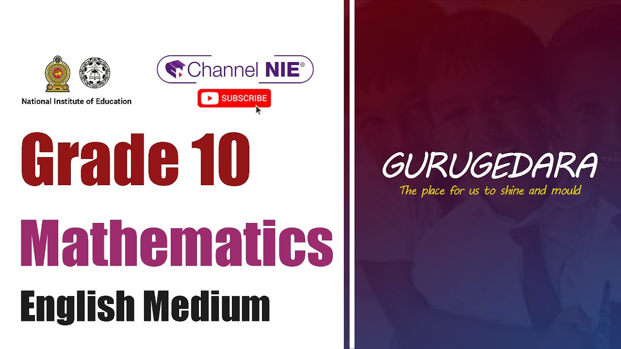 Grade 10 - Mathematics (English Medium) - YouTube
