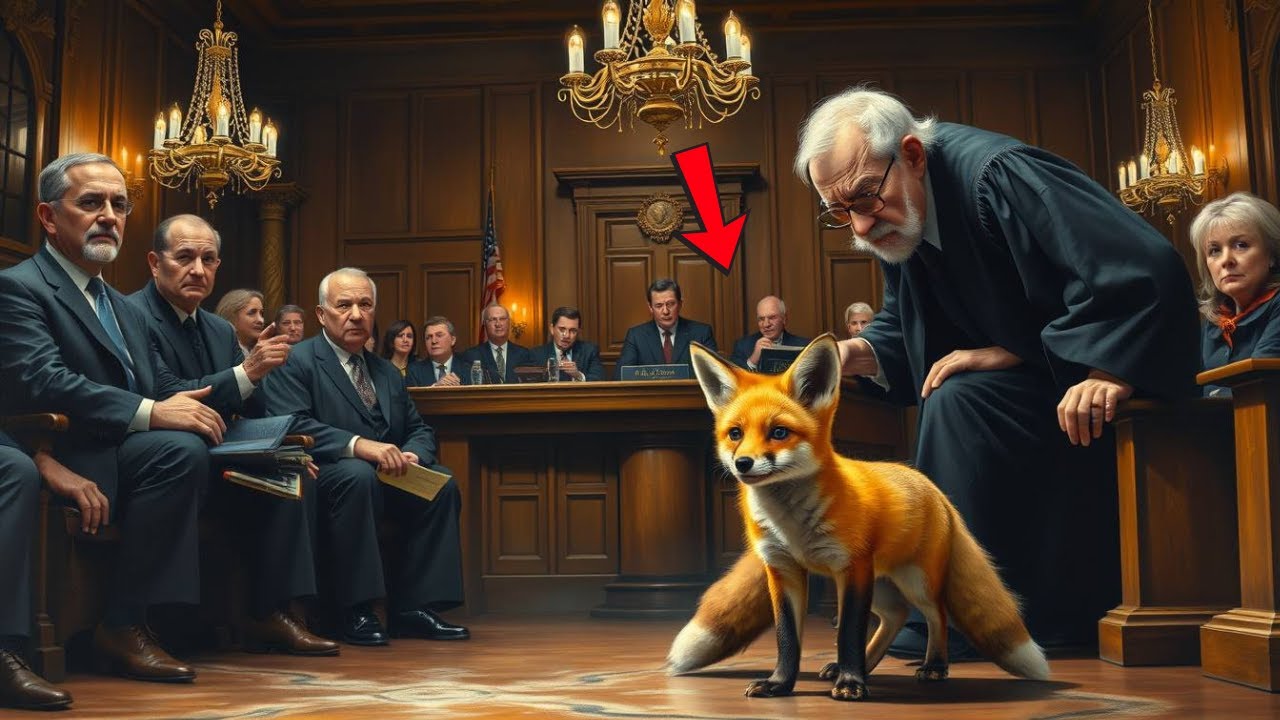 Stray Fox Walks Into a Courtroom—What It Drops at the Judge’s Feet ...