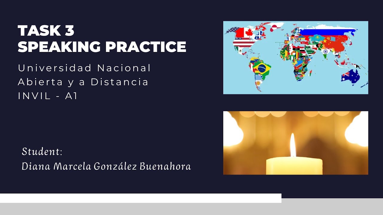 Task 3 - Speaking Practice. UNAD - YouTube