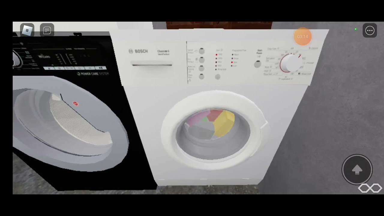 roblox washer central bosch classixx 6 cottons(3) - YouTube