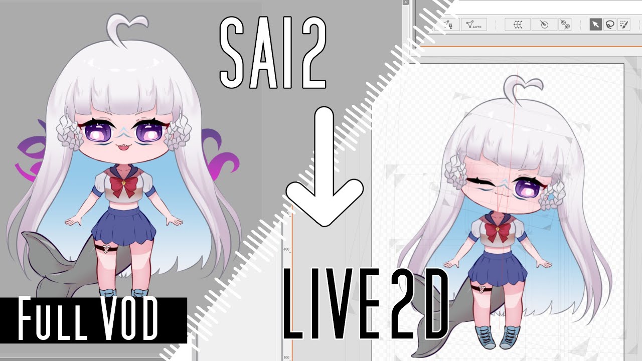 Scuffed L2D Chibi Model Commission (Full VOD 9/8/2022) - YouTube