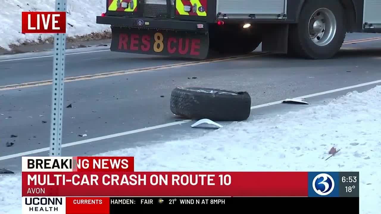 VIDEO: Emergency crews on scene of serious crash in Avon - YouTube