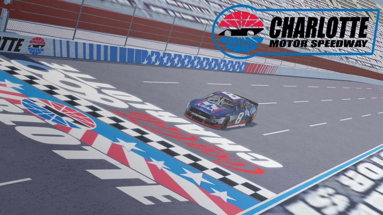 Jackal Racing Cup Series - Charlotte 225 (Race 2/18) - YouTube