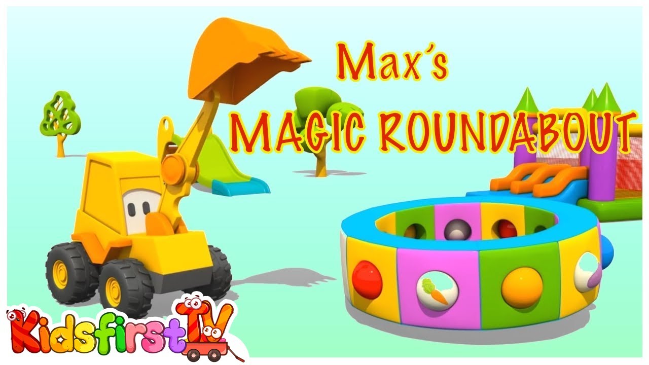 Excavator Max Full Episodes. Cartoons for kids. - YouTube