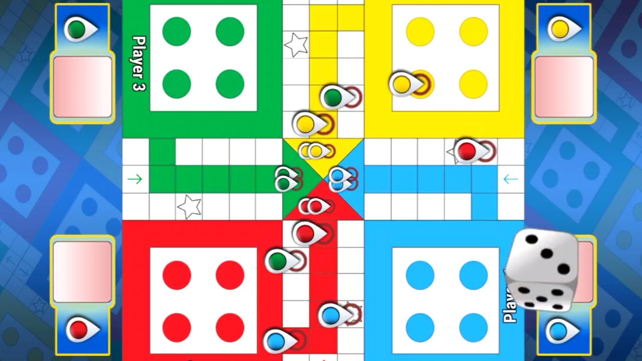 Ludo game tricks to win 4 players / Ludo King game today - YouTube