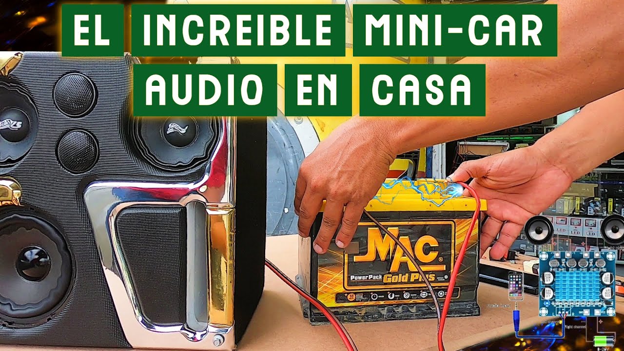 UN INCREIBLE MINI-CAR AUDIO SYSTEM - YouTube