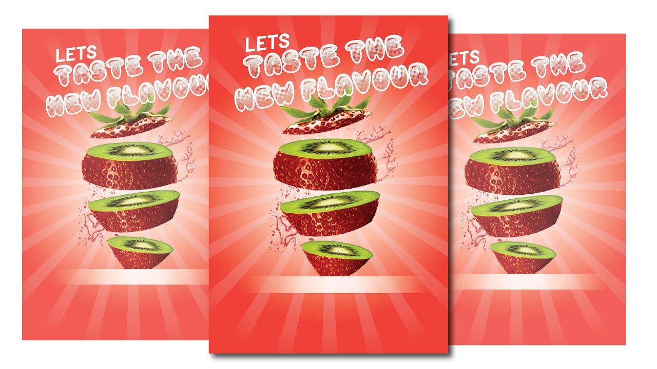 Illustrator CC Tutorial | Graphic Design | Modern Poster Design - YouTube