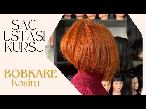 Saç ustası kursu. \