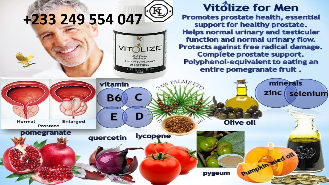 Benefits of Forever Vitolize Men from Forever Living Products - YouTube
