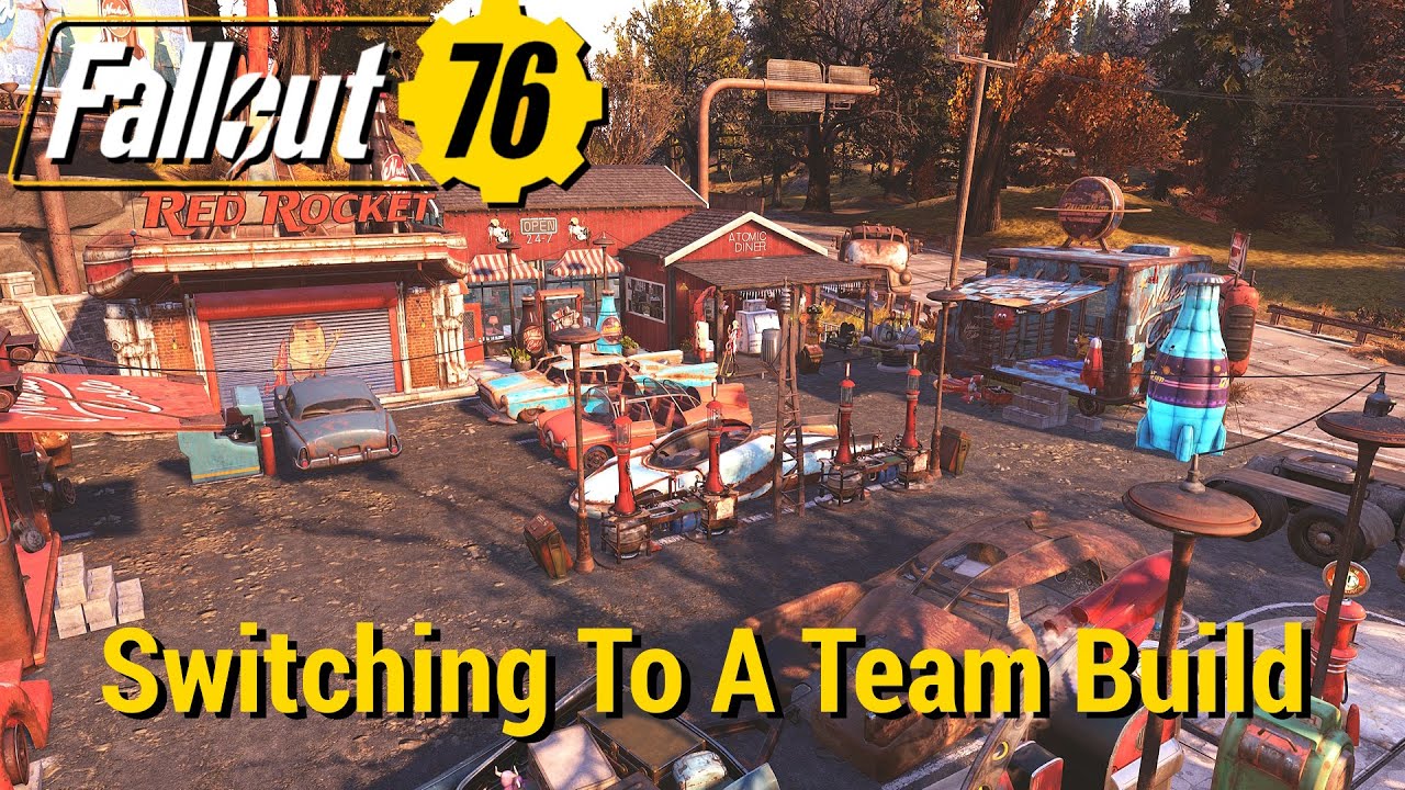 FO76 - Switching To A Team Build - YouTube