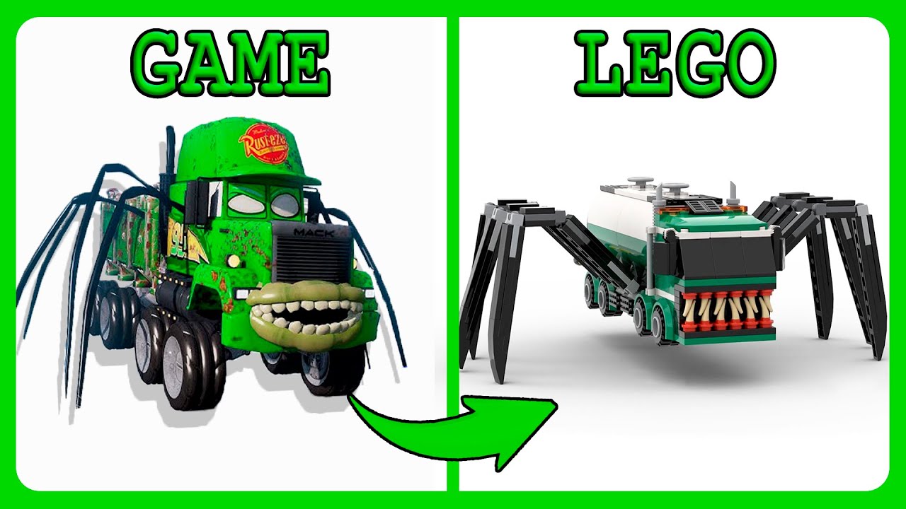 Mack Zombie Eater Monster VS Lego / All Eat Monster / Guess The Eater ...