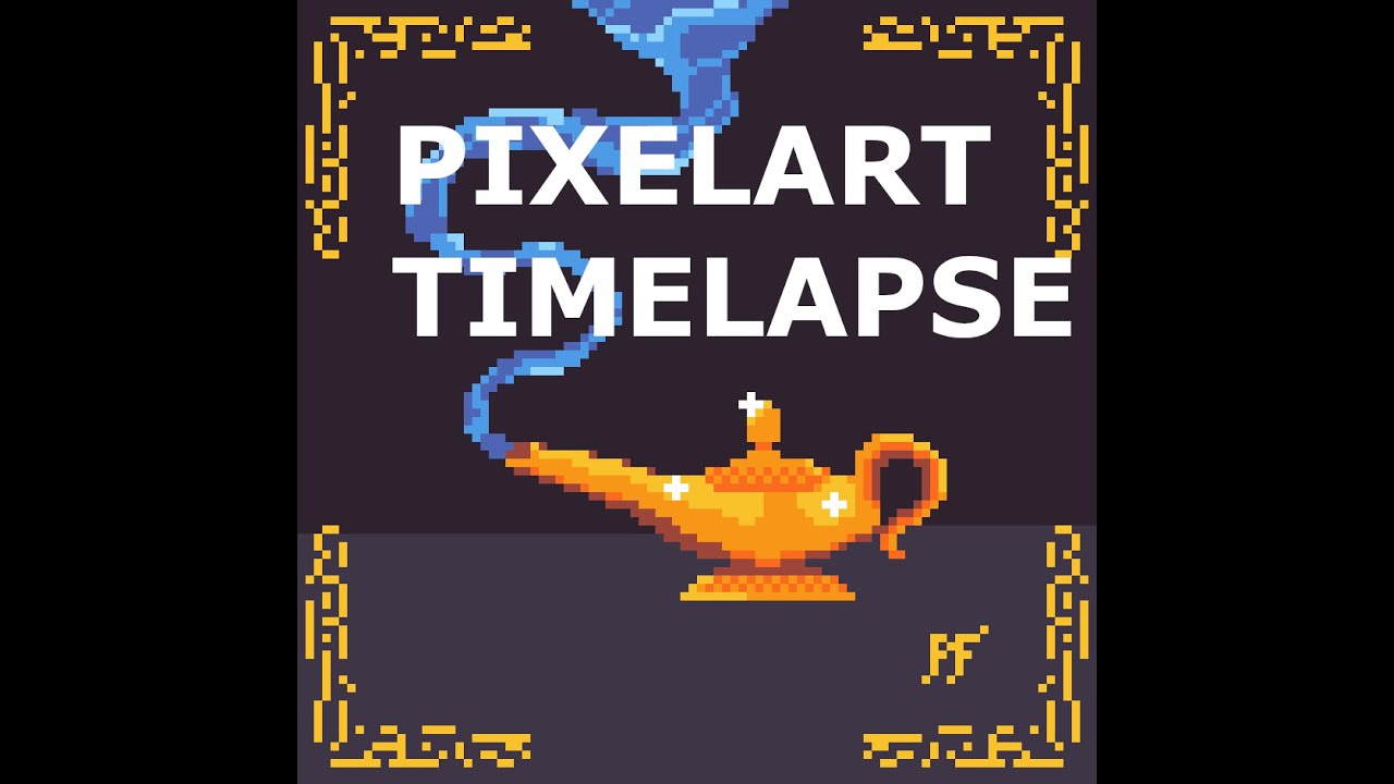 Pixel Genie Lamp - YouTube