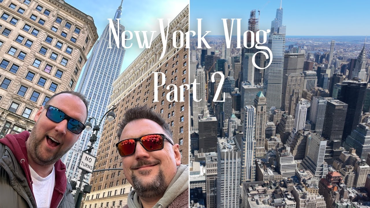 New York Vlog Day 2 | Westway Diner | Empire State Building | Club A ...