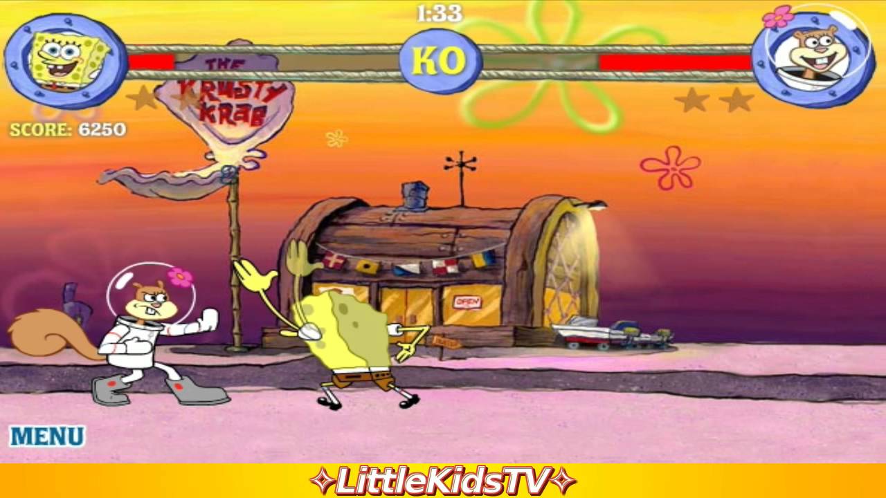 Spongebob Squarepants - SpongeBob Reef Rumble - YouTube
