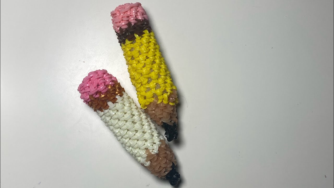 Tutorial For Loomigurumi Pencil!!! - YouTube